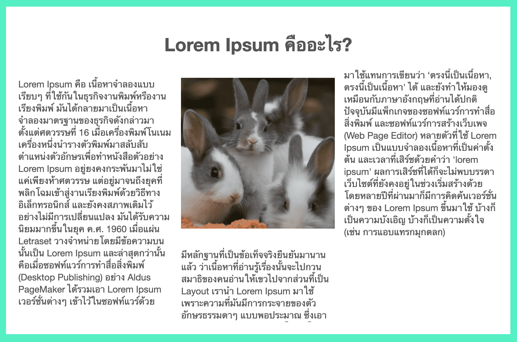 การใช้ CSS Multi-Columns เพื่อแสดงผลหลายคอลัมน์แบบ Responsive